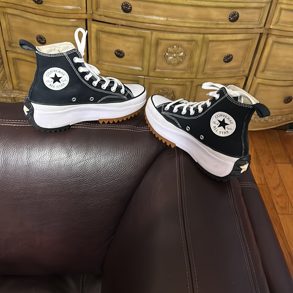 Converse Run Start Hike Plaform Sneakers Size Womens … - Gem